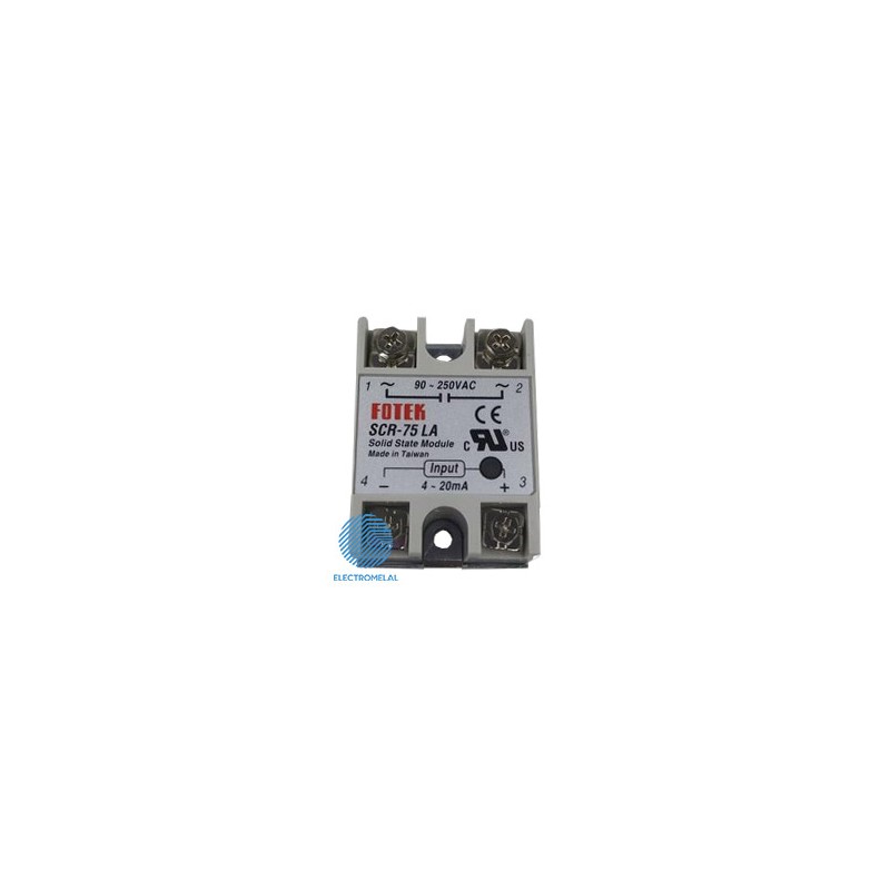 اس اس آر 75 آمپر خطی Fotek SCR-75LA - برق و صنعت بین الملل - الکتروملل